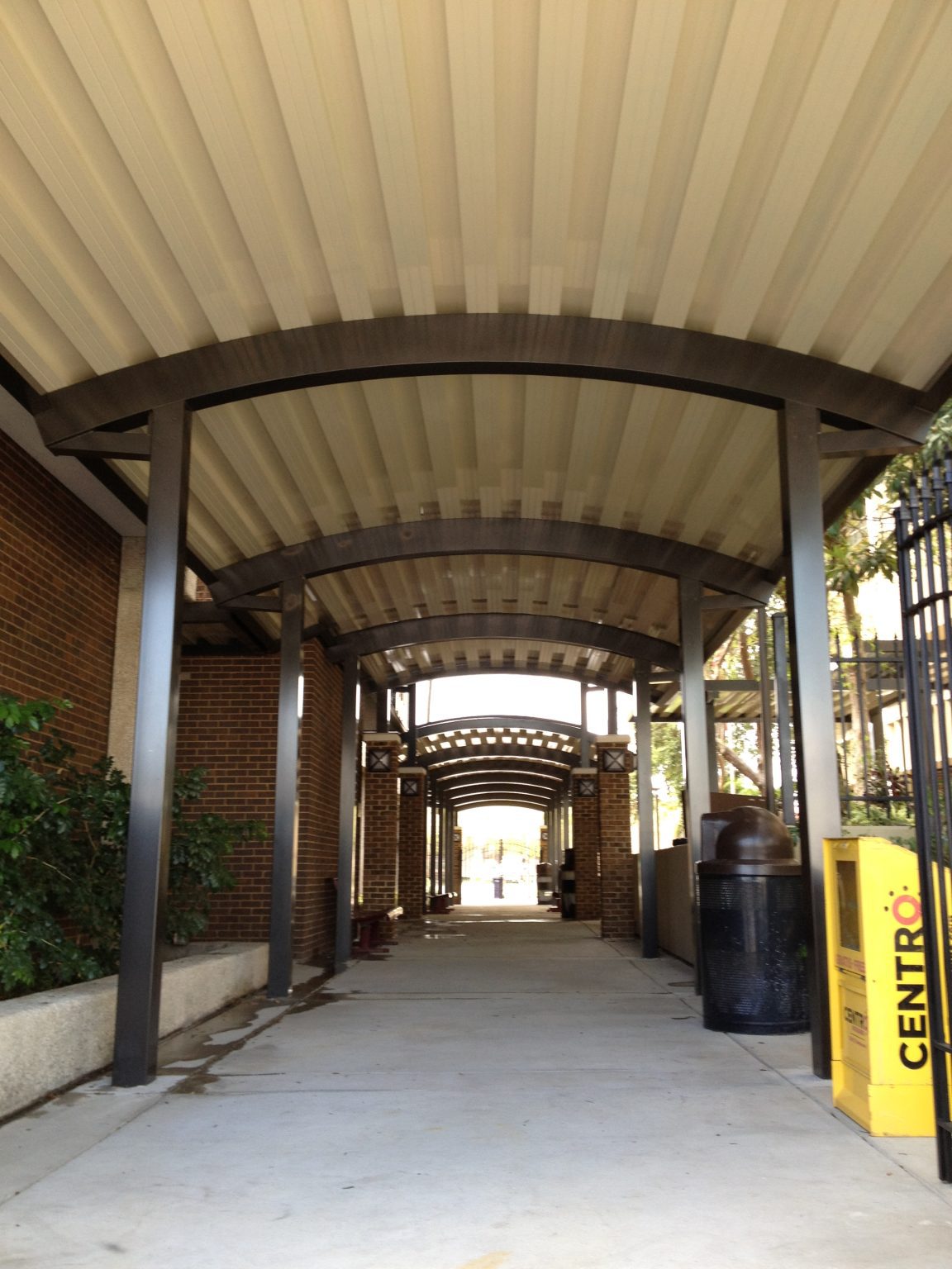 Series 1400 Arched Walkway/Barrel Walkway | TVM